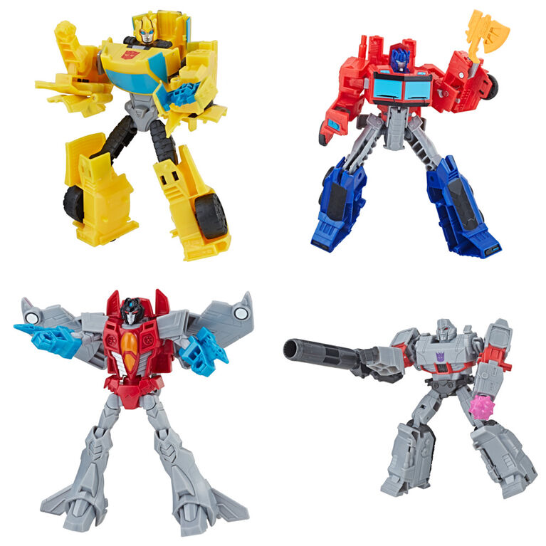 Transformers Optimus Prime Megatron Bumblebee And Starscream R Exclusive Toys R Us Canada