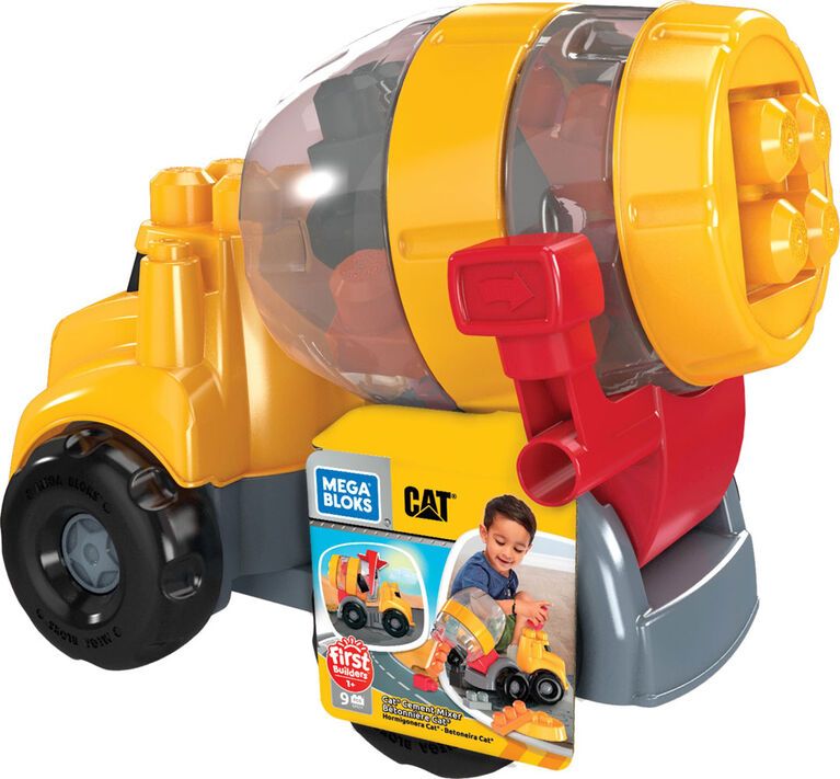 Mega Bloks CAT Cement Mixer | Toys R Us Canada