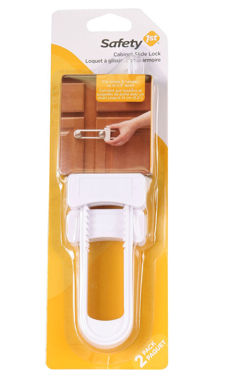 Safety 1st Cabinet Slide Lock 2 Pack | Babies R Us Canada