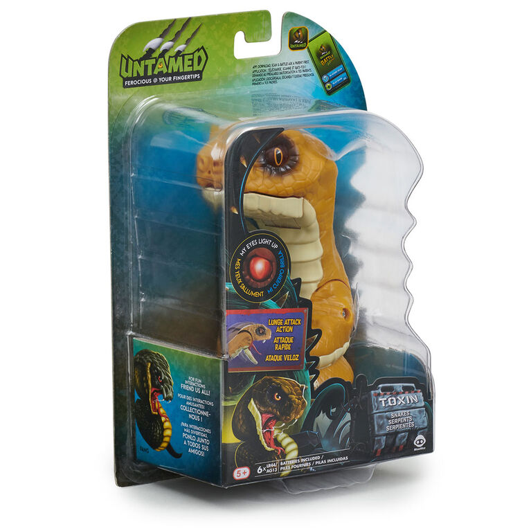 Untamed Snakes - Toxin (Rattle Snake) - Interactive Toy | Toys R Us Canada