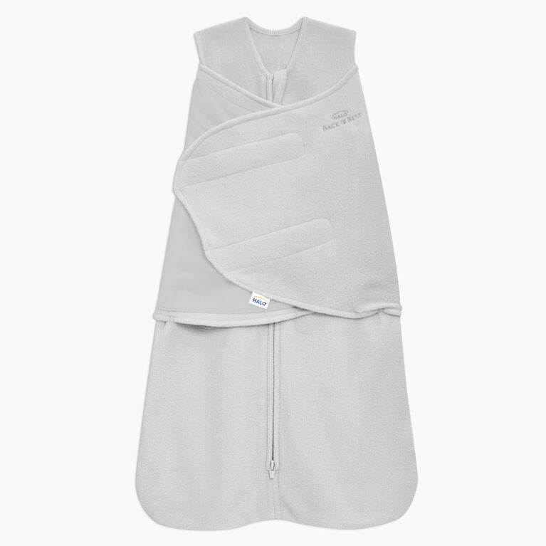 Swaddle Fleece Sleepsack - Grey Small | Babies R Us Canada