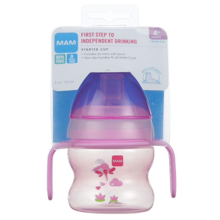 Mam Starter Cup - Pink | Babies R Us Canada