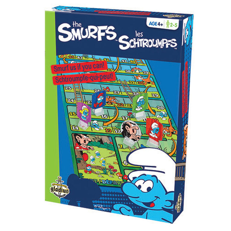 Smurfs Snakes and Ladders Game - French Edition | Toys R Us Canada