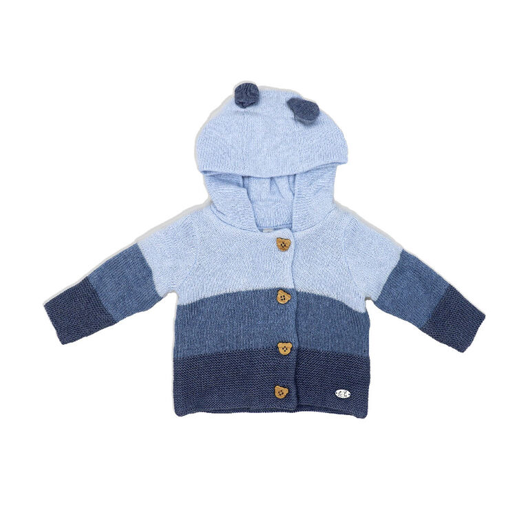 Rock un Bye Bébé 2 Piece tricoté set-denim bleu 3-6m | Babies R Us Canada