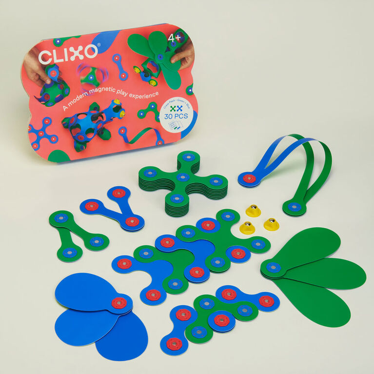 Clixo Crew Pack - Blue/Green - English Edition | Toys R Us Canada