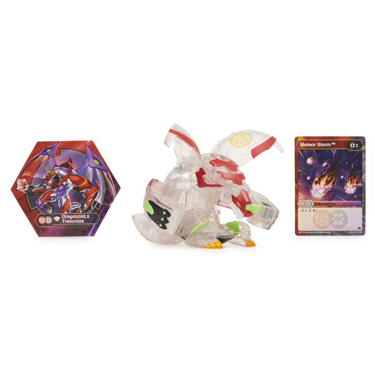 Bakugan Deka, Fused Diamond Dragonoid x Tretorous, Jumbo Collectible ...