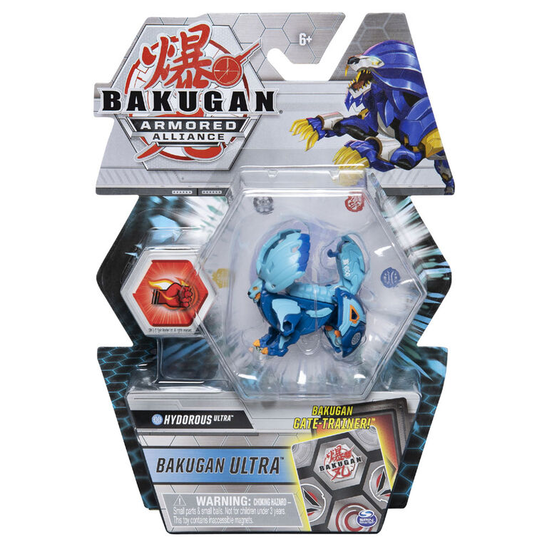 Bakugan Ultra, Hydorous, 3-inch Tall Armored Alliance Collectible ...