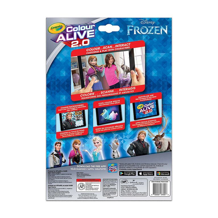 color alive coloring pages to print frozen