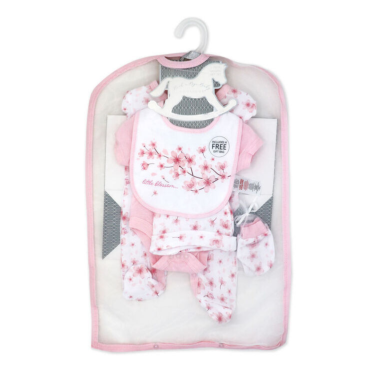 Rock un Bye Bébé filles 5 pièces cerise 3-6M | Babies R Us Canada