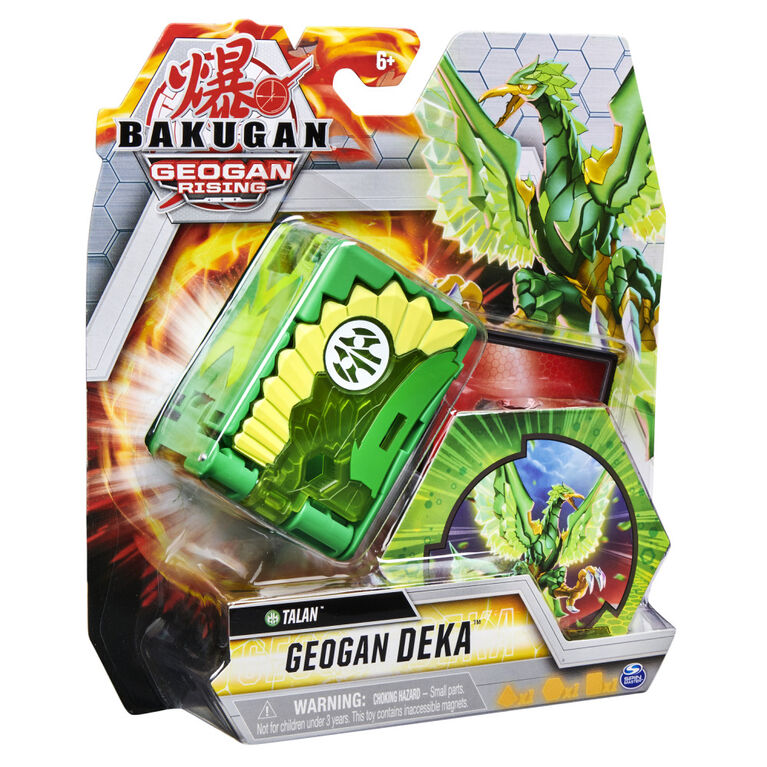 Bakugan Geogan Deka, Talan, Figurine transformable géante à ...