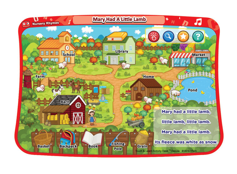 VTech Activity Desk Expansion Pack Nursery Rhymes - English Edition ...