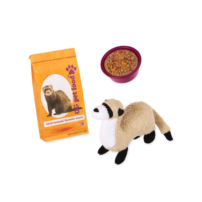 Our Generation, Pet Ferret Set, Plush Pet for 18-inch Dolls | Toys R Us ...