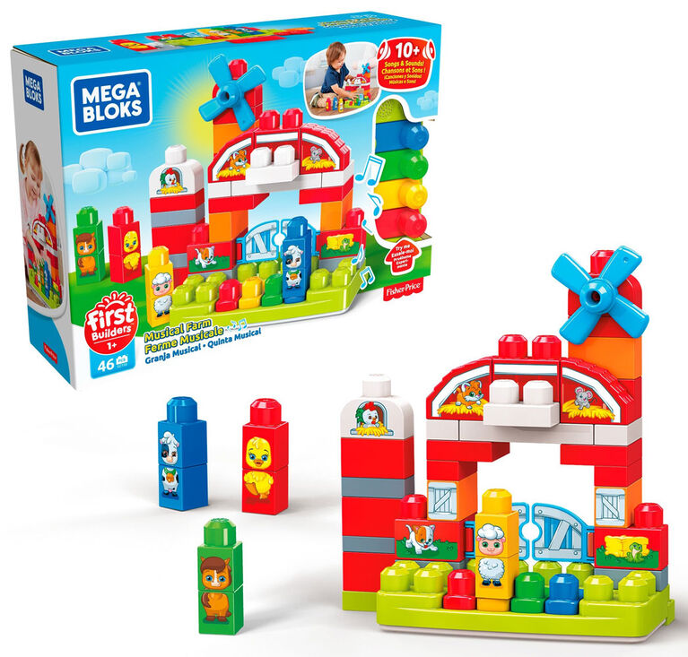 Mega Bloks Musical Farm | Toys R Us Canada