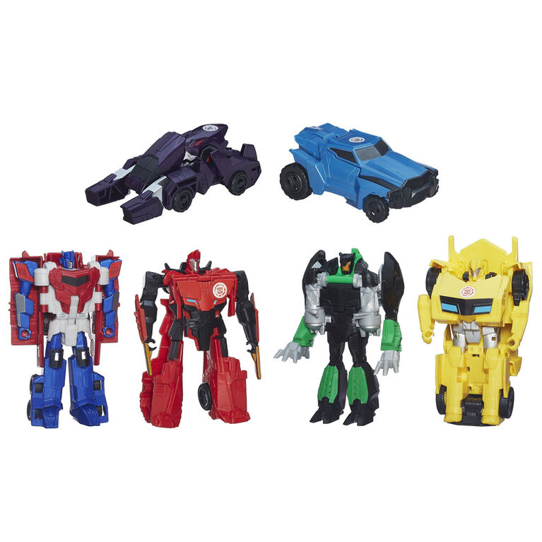 Transformers Robots in Disguise One Step Collection 6-Pack Action ...