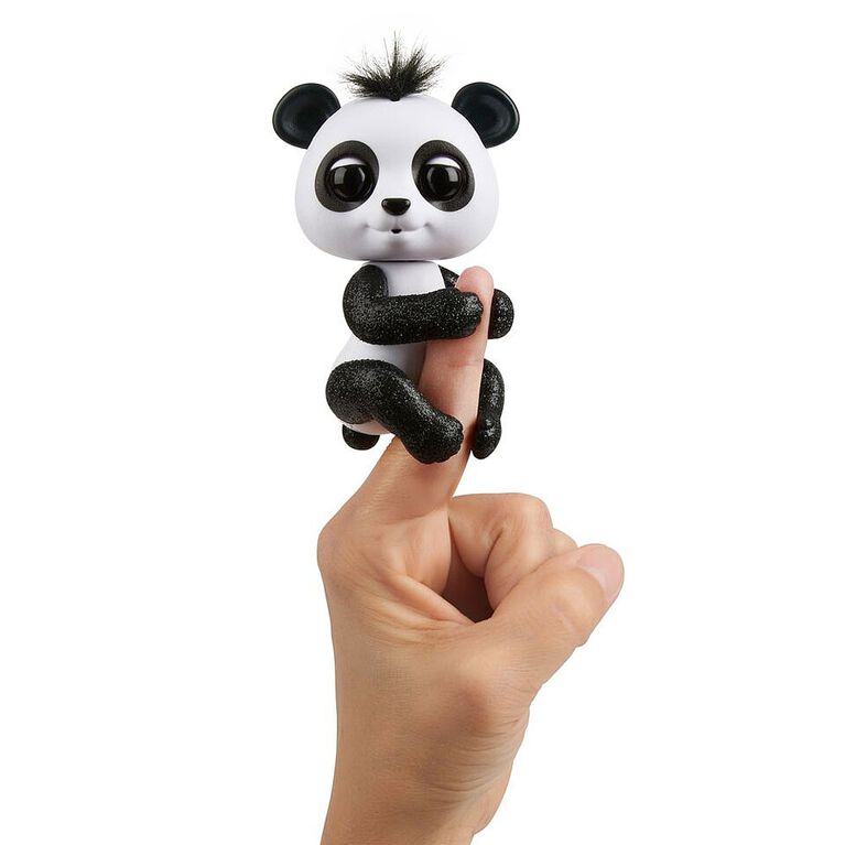 Fingerlings Glitter Panda - Drew (White & Black) - Interactive ...