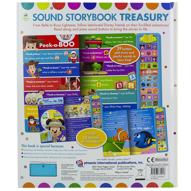 Disney Baby - Sound Storybook Treasury | Toys R Us Canada