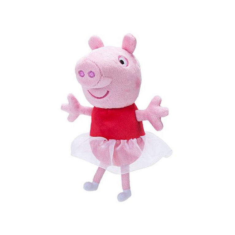 Peppa Pig 6" Plush with Sounds - Ballerina Peppa | Toys R Us Canada