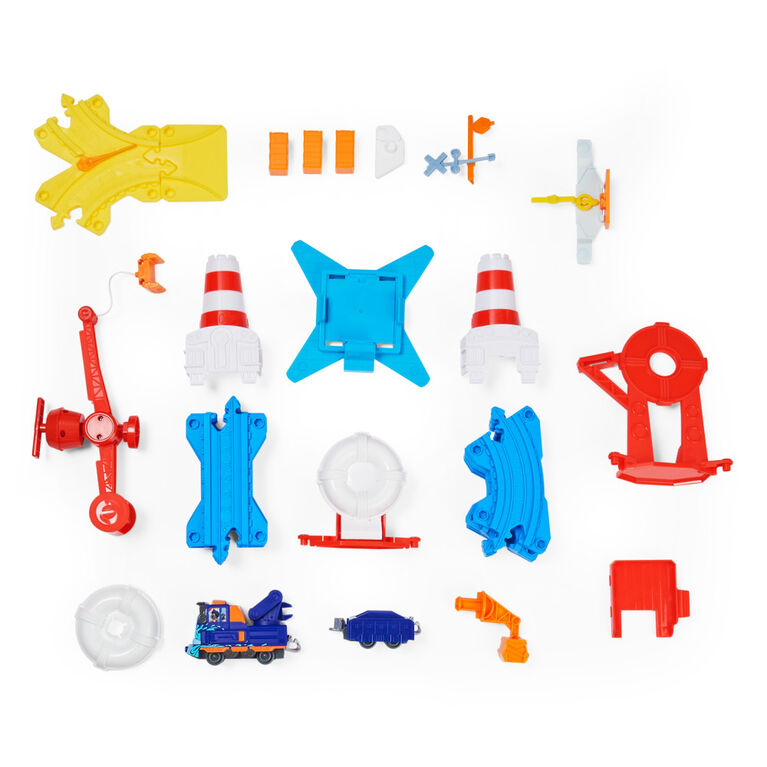 Mighty Express, Port Station Playset with Exclusive Mechanic Milo Toy ...