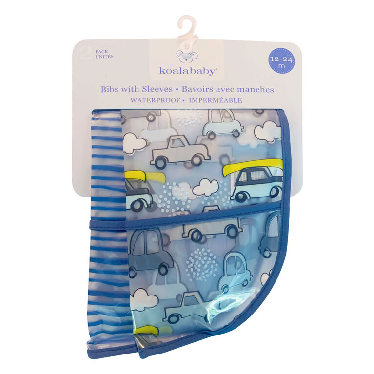 Koala Baby 2 Pack EZ Wipe Toddler Bibs | Babies R Us Canada