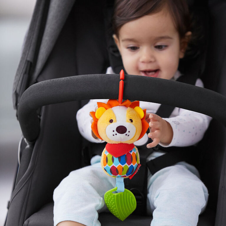 Skip Hop Bandana Buddies Chime & Teethe Toy - Lion | Babies R Us Canada