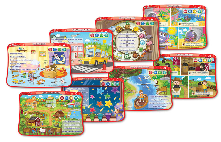 VTech Activity Desk Expansion Pack Nursery Rhymes - English Edition ...