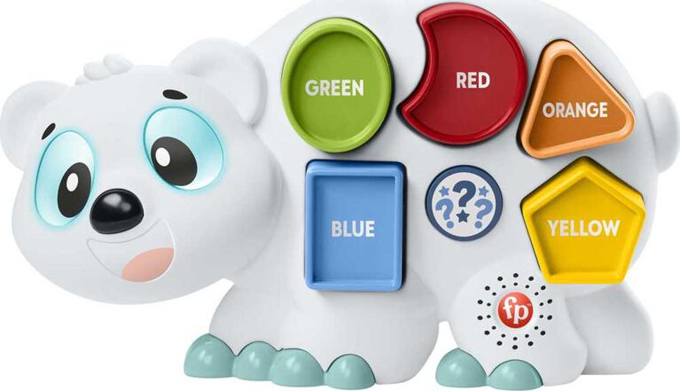 Fisher-Price Linkimals Puzzlin' Shapes Polar Bear - English Version ...