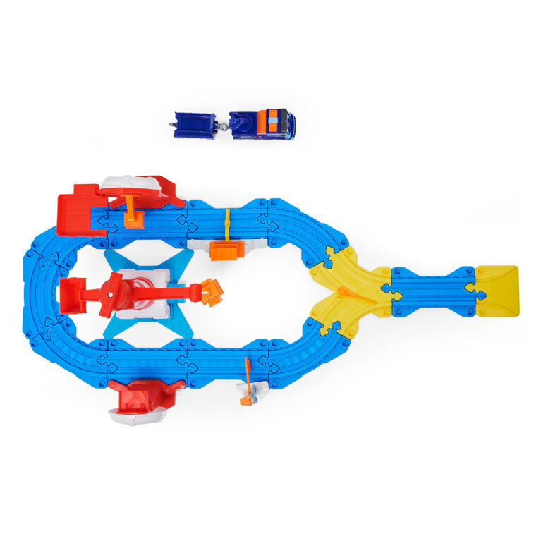 Mighty Express, Port Station Playset with Exclusive Mechanic Milo Toy ...