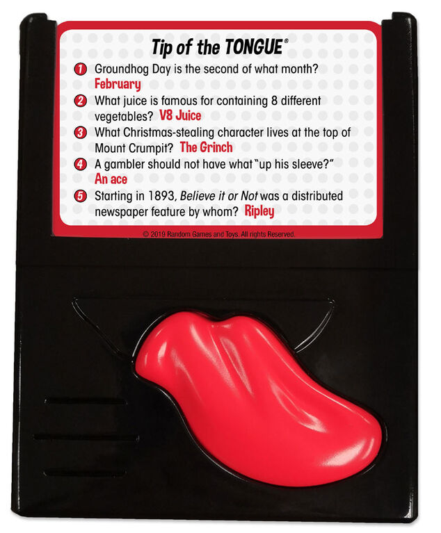 Tip Of The Tongue Game - English Edition | Toys R Us Canada