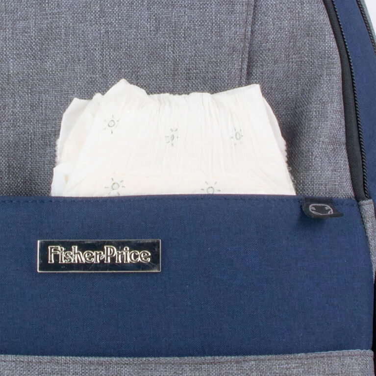 Fisher Price Skye Backpack Blue and Grey | Babies R Us Canada