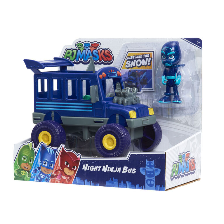 PJ Masks Vehicle Night Ninja and Bus | Toys R Us Canada