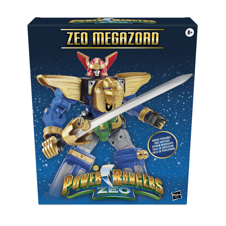 Power Rangers Zeo Megazord 12-inch Collectible Action Figure, Poseable ...
