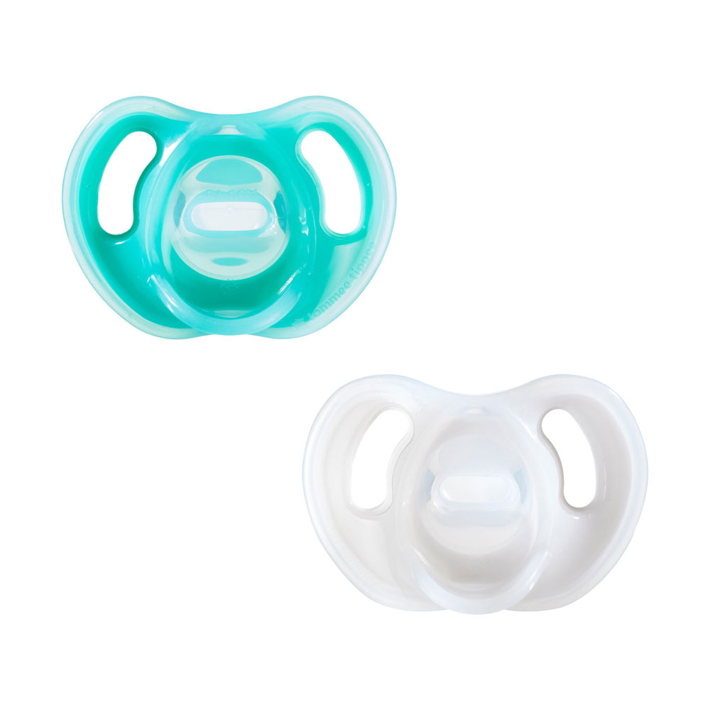 Tommee Tippee Ultra-light Pacifiers, 18-36 months, 2 pack of one piece ...