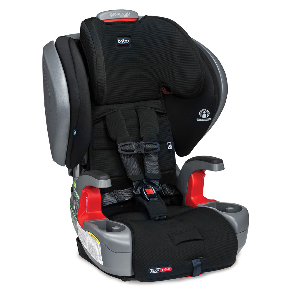 Britax Grow with You Clicktight Harness-2-Booster, Jet Safewash ...