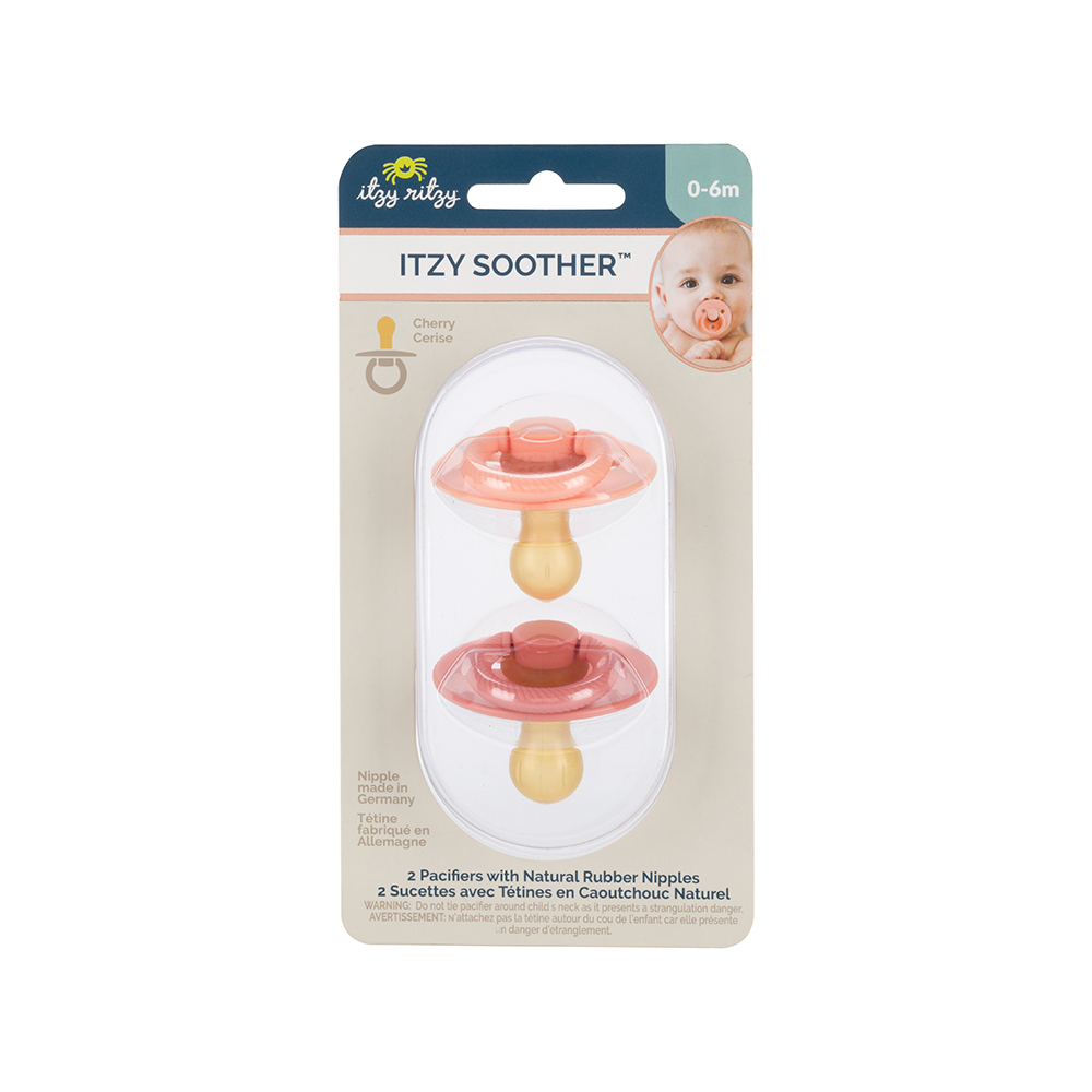 Itzy Ritzy Itzy Soother Natural Rubber Pacifier 0-6 Months | Babies R ...