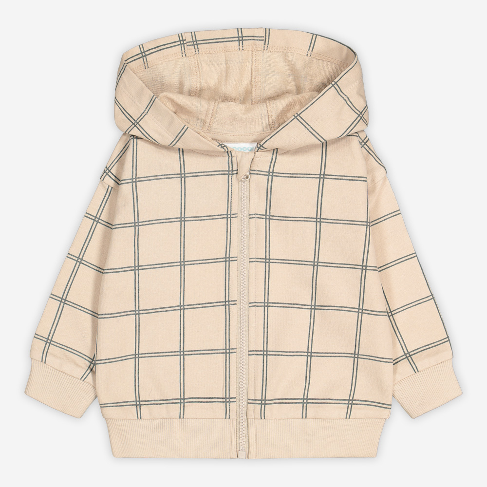 Rococo Kids Zip Hoody Check | Babies R Us Canada