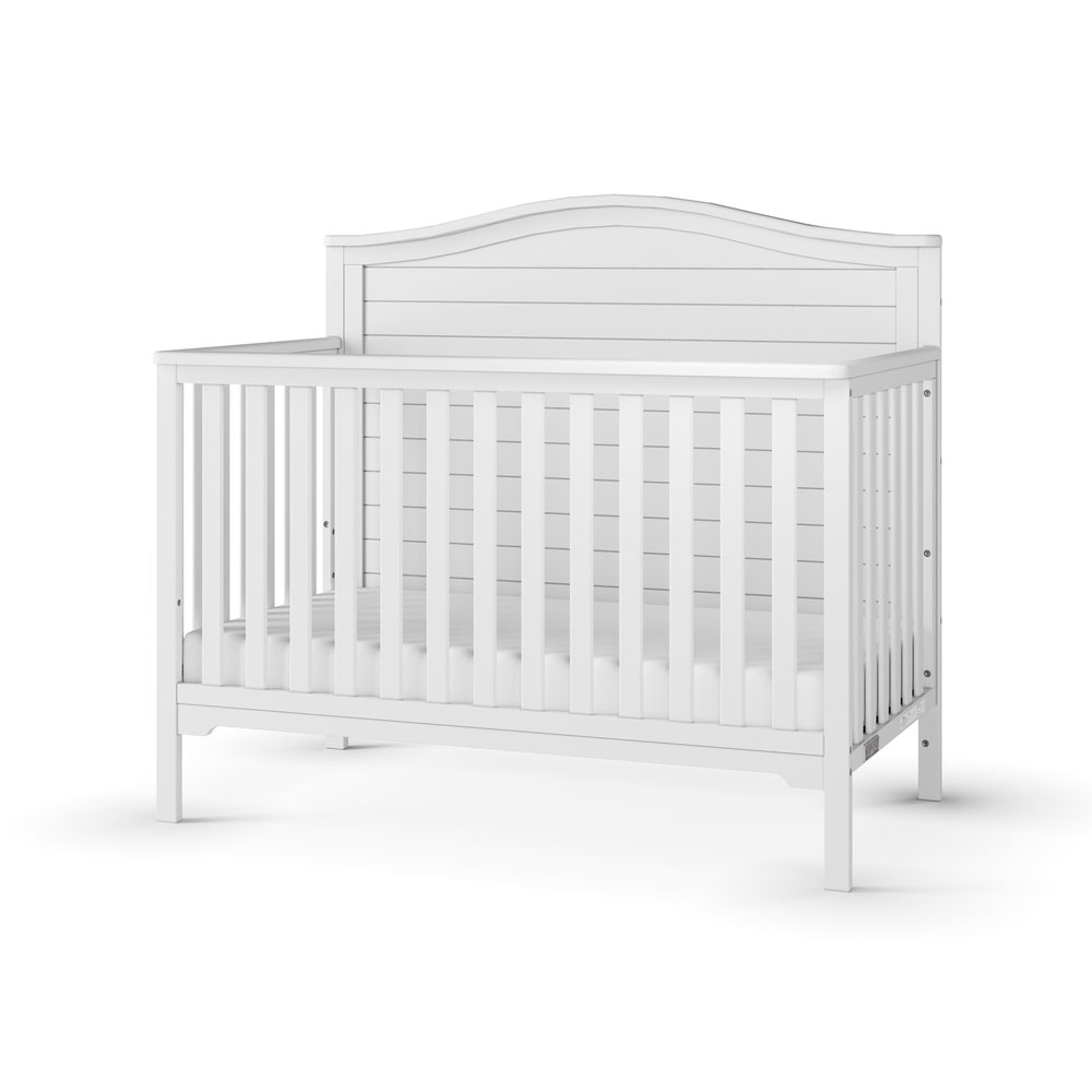 Wilmington Arch Top 4-in-1 Convertible Crib, Matte White - R Exclusive ...