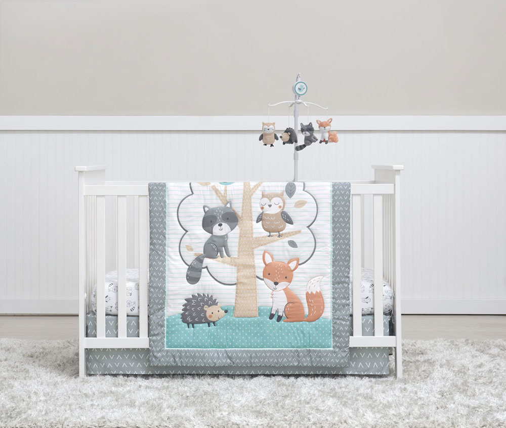 Cuddletime Woodland Whimsy 5 Piece Bedding Set | Babies R Us Canada