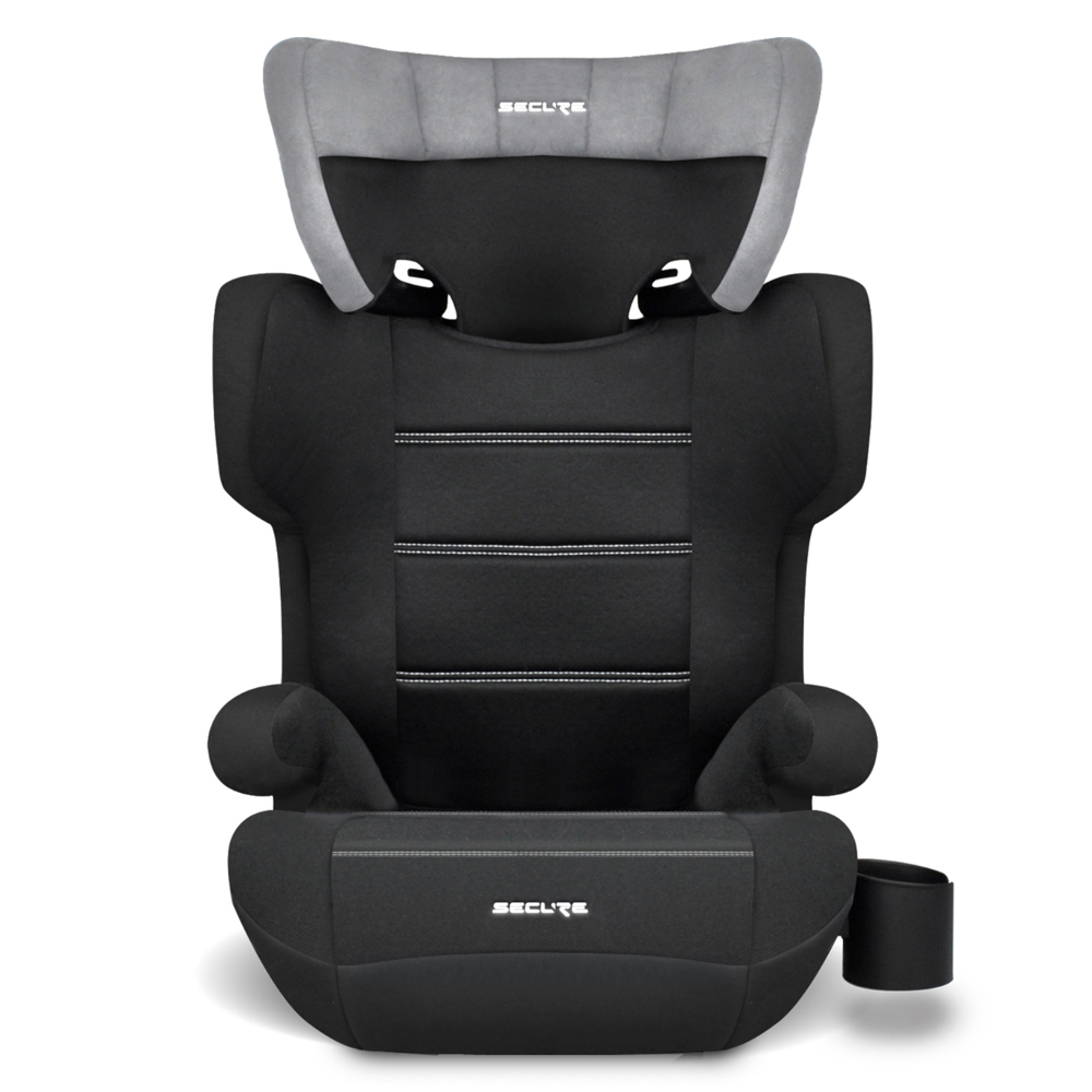 Secure Elite High Back Booster - Black/Silver - R Exclusive | Babies R ...