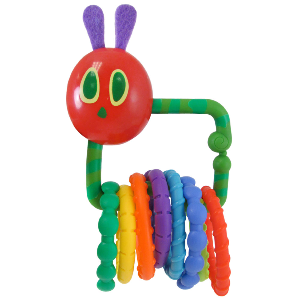The Very Hungry Caterpillar Rattle Teether With Links | Babies R Us Canada