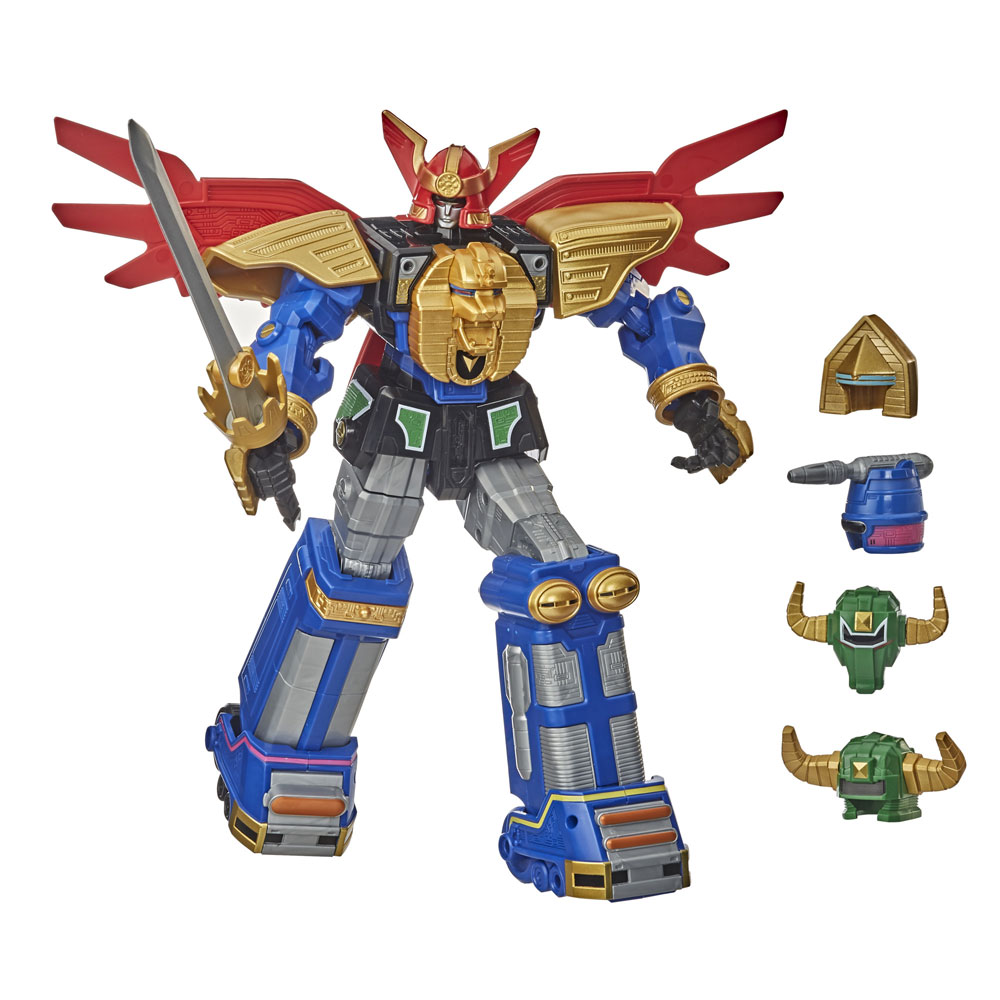 Power Rangers Zeo Megazord 12-inch Collectible Action Figure, Poseable ...