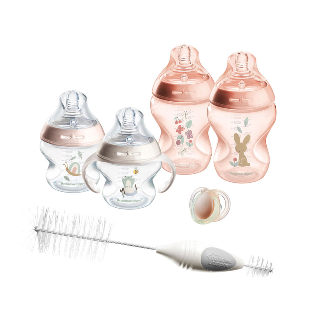 Tommee Tippee Natural Start Baby’s First Bottle Set, 2 x 5oz and 2 x ...